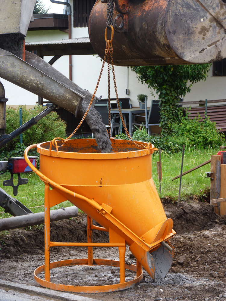 Calcul de la pression du béton frais pour ses travaux